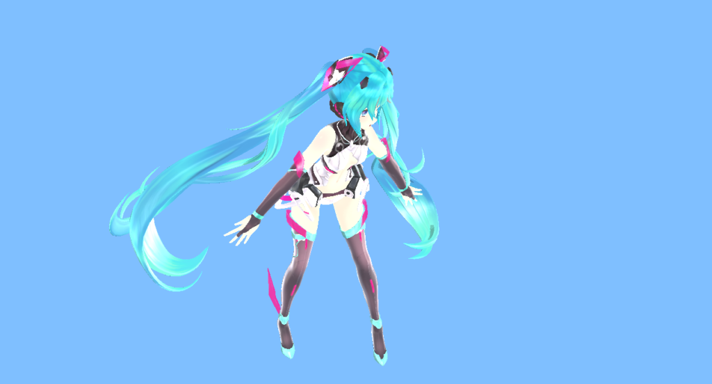 【javascript】MMDモデルをブラウザで動かす – three.jsで3Dプログラミング入門 – One Cut Garden